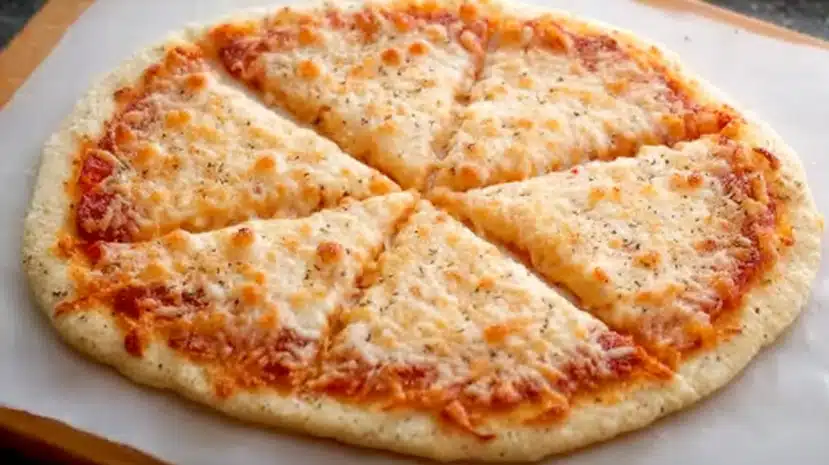 Easy Cottage Cheese Pizza Crust-High Protein - Try It Tasty